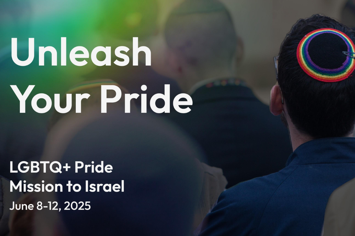2025 LGBTQ+ Pride Mission to Israel - JewishPhoenix
