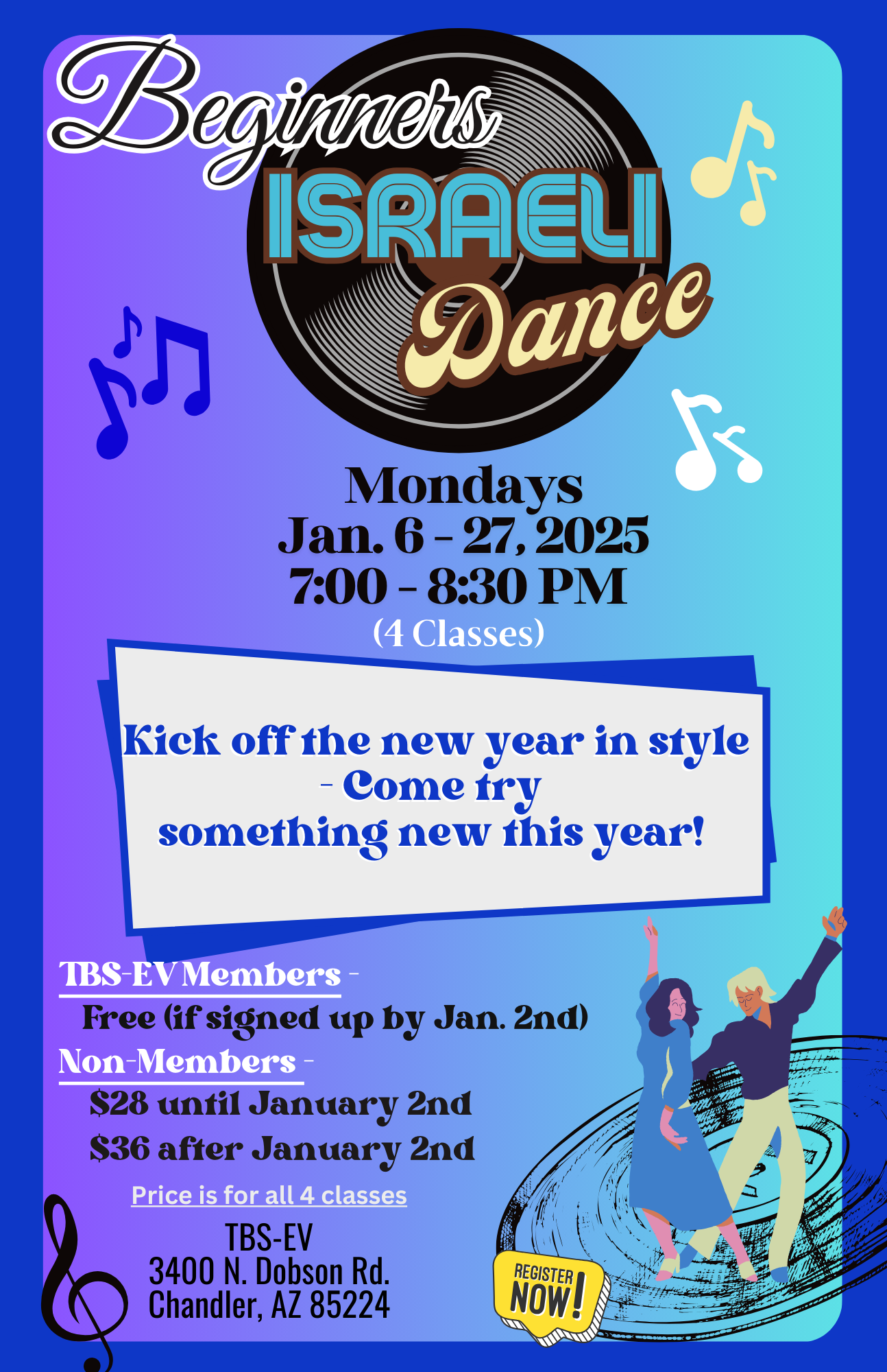 Israeli Dancing for Beginners - JewishPhoenix