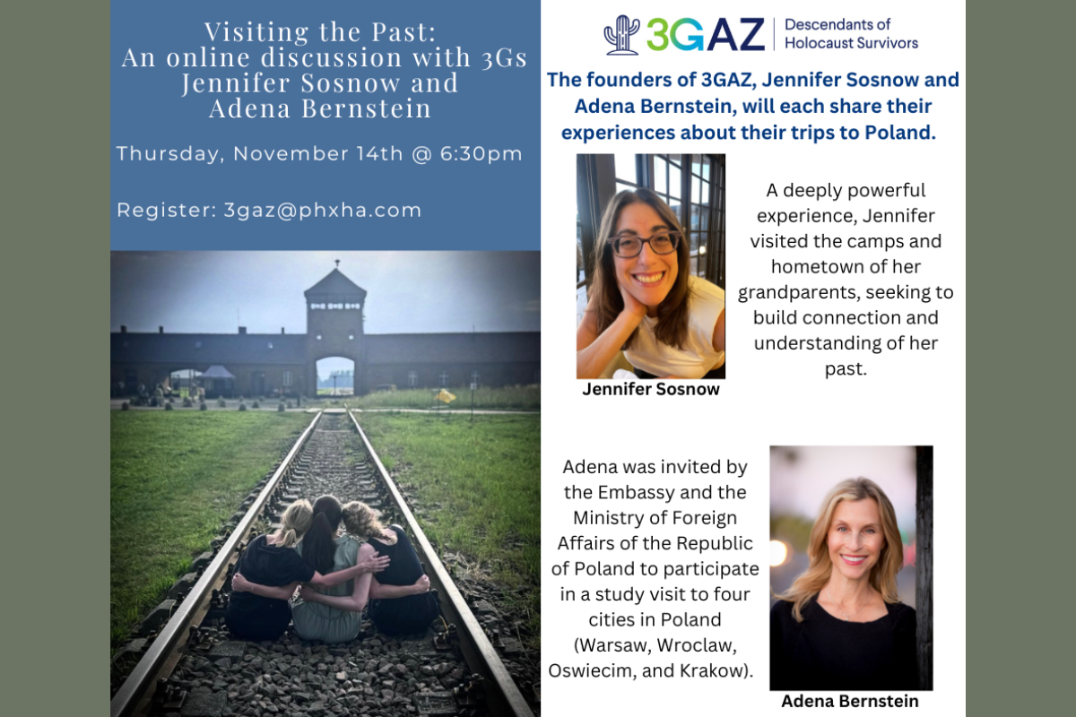 Visiting the Past: Jennifer Sosnow & Adena Bernstein - JewishPhoenix