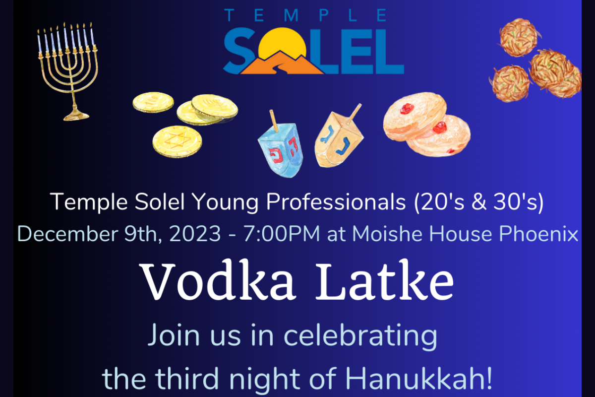 Vodka Latke 2023! - JewishPhoenix