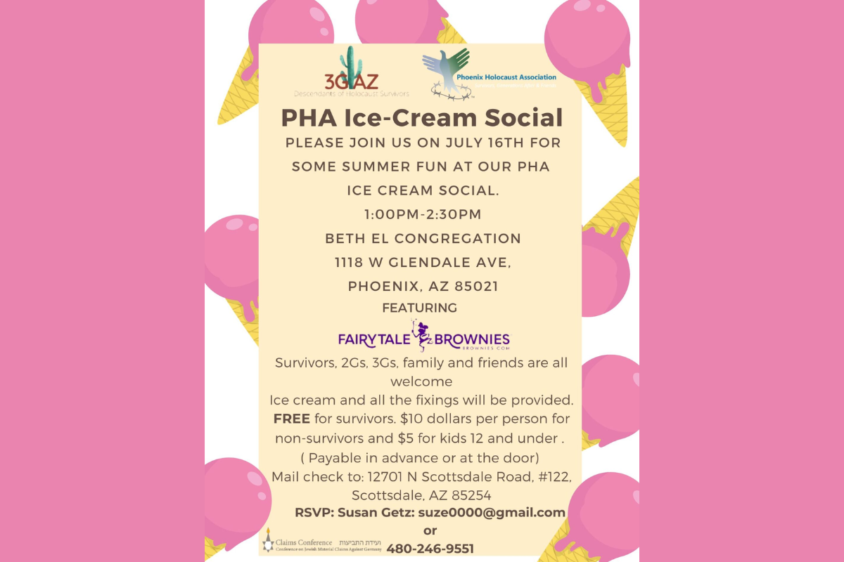 PHA Ice-Cream Social - JewishPhoenix