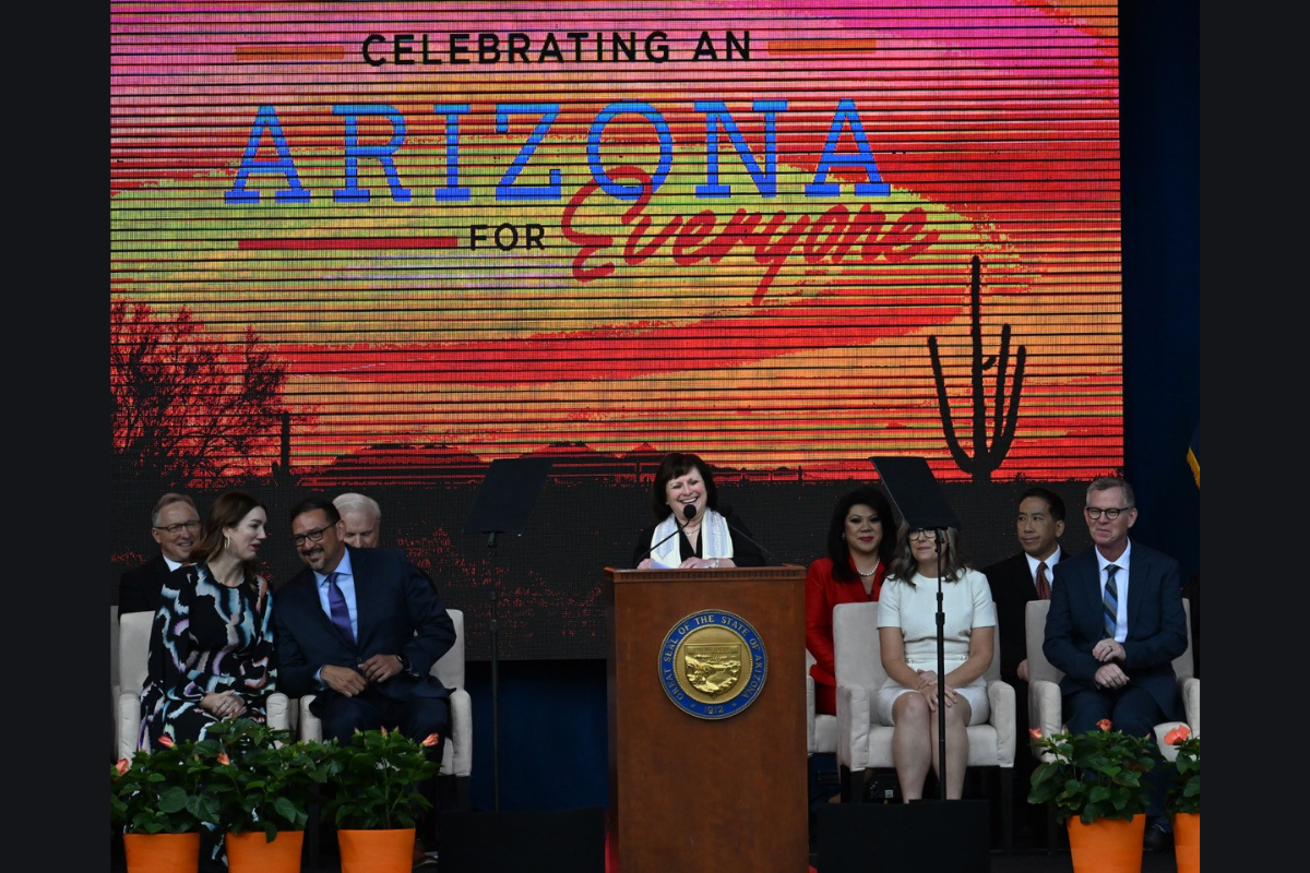 Rabbi Sharfman gives invocation for Gov. Hobbs’ inauguration ceremony ...