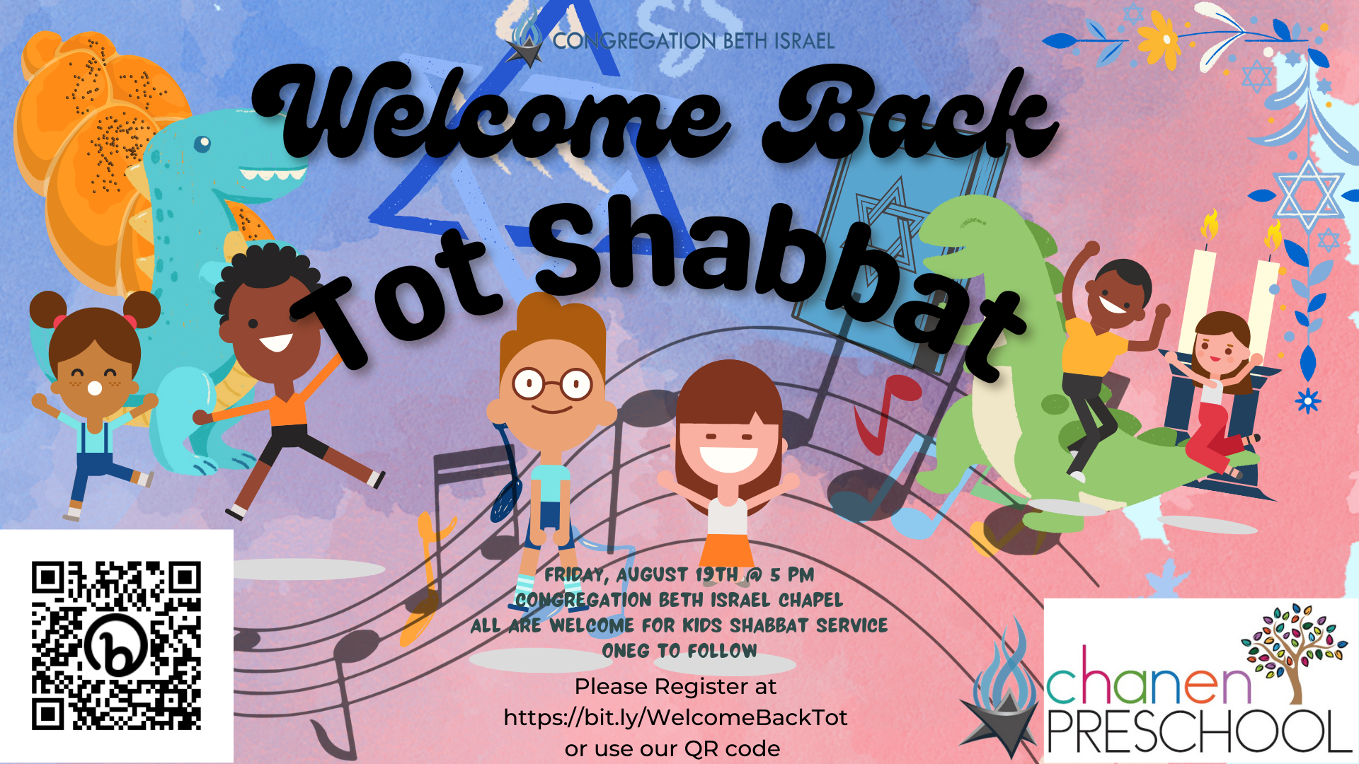 Welcome Back Tot-Shabbat - JewishPhoenix