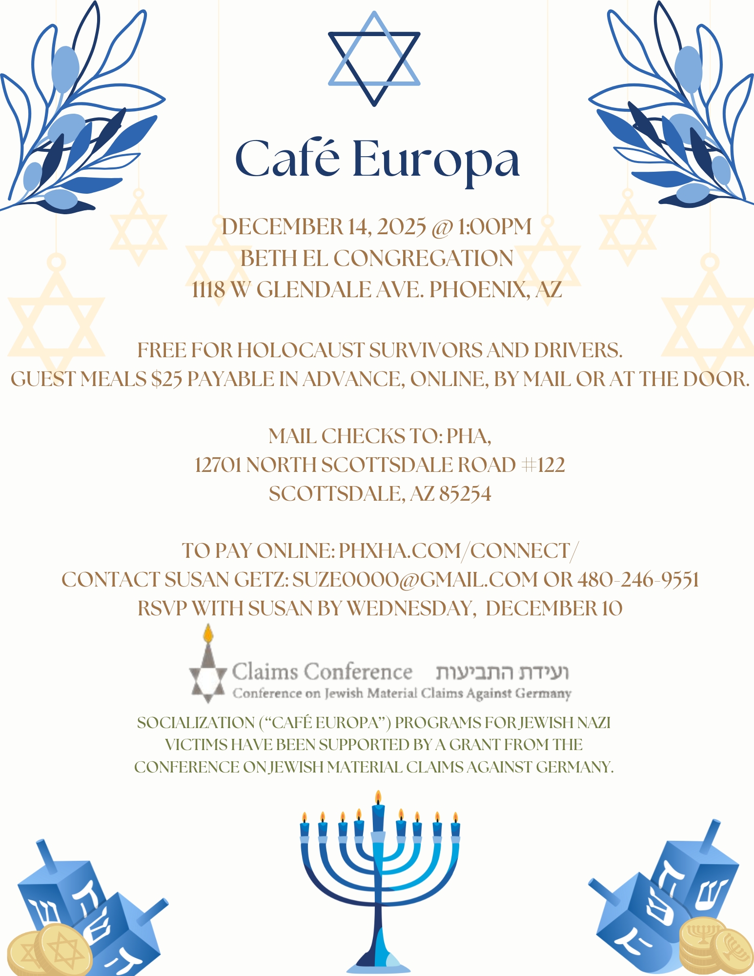 December Café Europa - JewishPhoenix