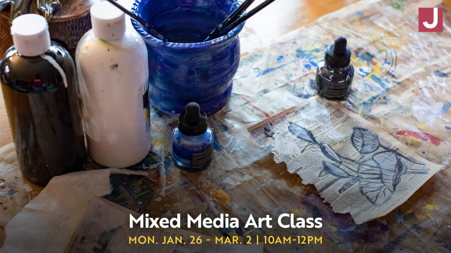 Mixed Media Art Classes - JewishPhoenix