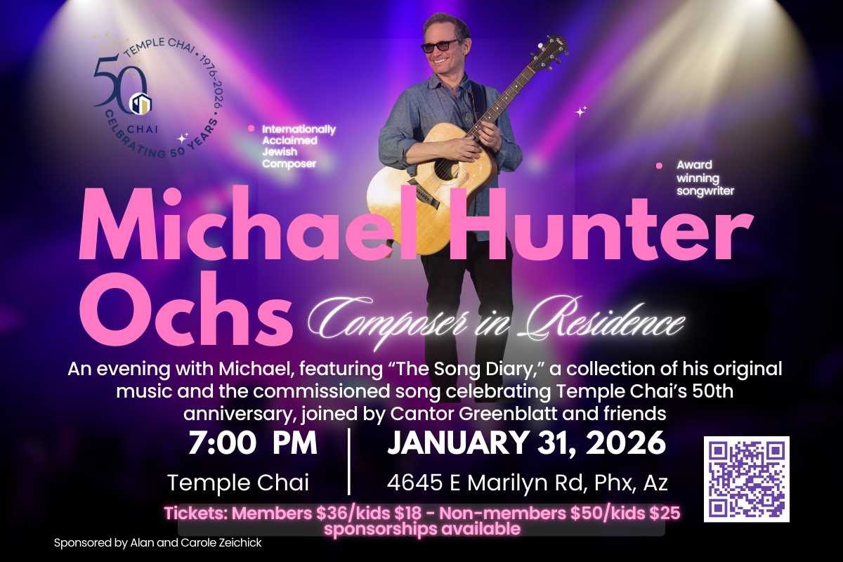 Michael Hunter Ochs Concert - JewishPhoenix