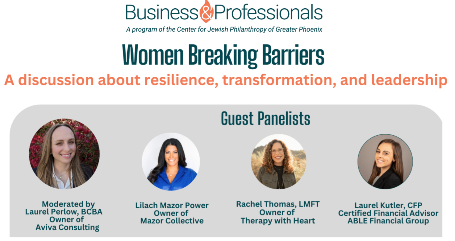 Women Break Barriers: A Discussion about resilience, transformation and ...